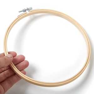 Bamboo Embroidery Hoops - Cross Stitch Hoops - Bamboo Embroidery Round ...