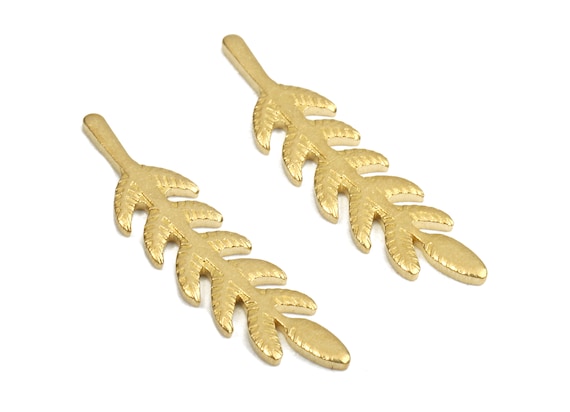 Brass Branch Blank Raw Brass Branch Blank Brass Branch | Etsy