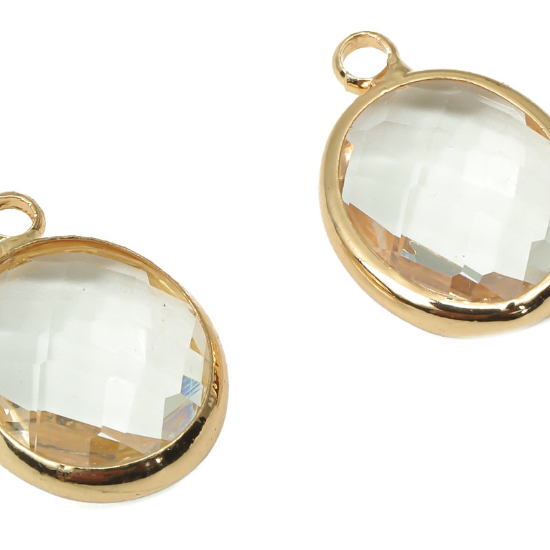Clear Glass Gold - Etsy
