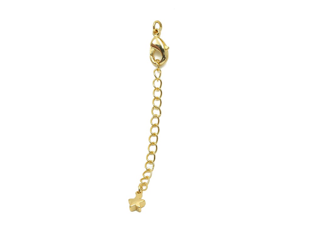 Brass Star Curb Chain Clasp - Gold Star Connector - Parrot Clasp ...