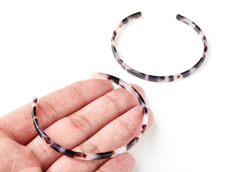 Acetate Acrylic Cuff Bracelet Blonde Tortoise Shell Bracelet | Etsy