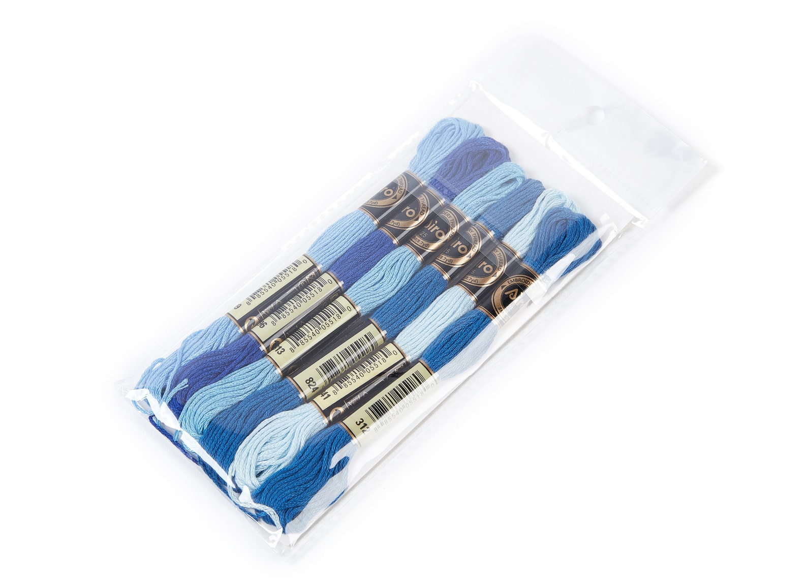 Embroidery Floss Set 6 Skeins of 8 Meters Embroidery Thread - Etsy