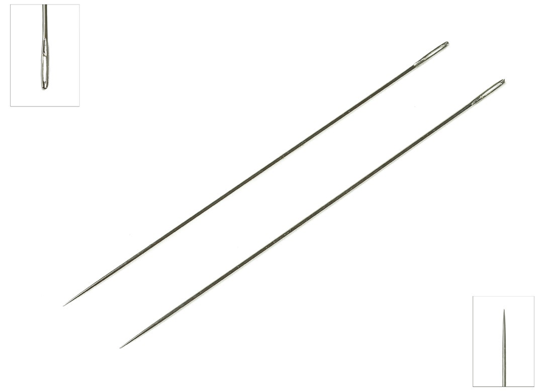 Beading Needles - Size 12 - Pearl Needles - Beading Supplies - Beading ...
