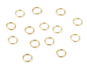 Brass Open Jump Rings 5x07mm Raw Brass Open Jump Rings | Etsy