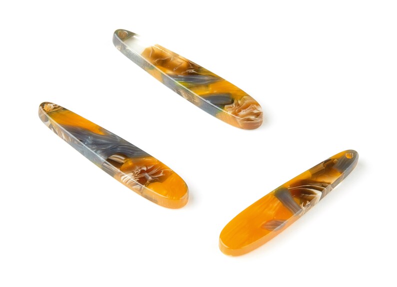 Acetate Stick Charms Stick Earring and Pendant Jewelry - Etsy