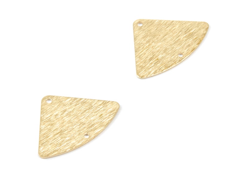 Brass Textured Triangle Charms Textured Triangle Raw Brass - Etsy