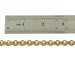 Flat Round Link Cable Chain Raw Brass Unsoldered Brass Cable Chain 0.30 ...