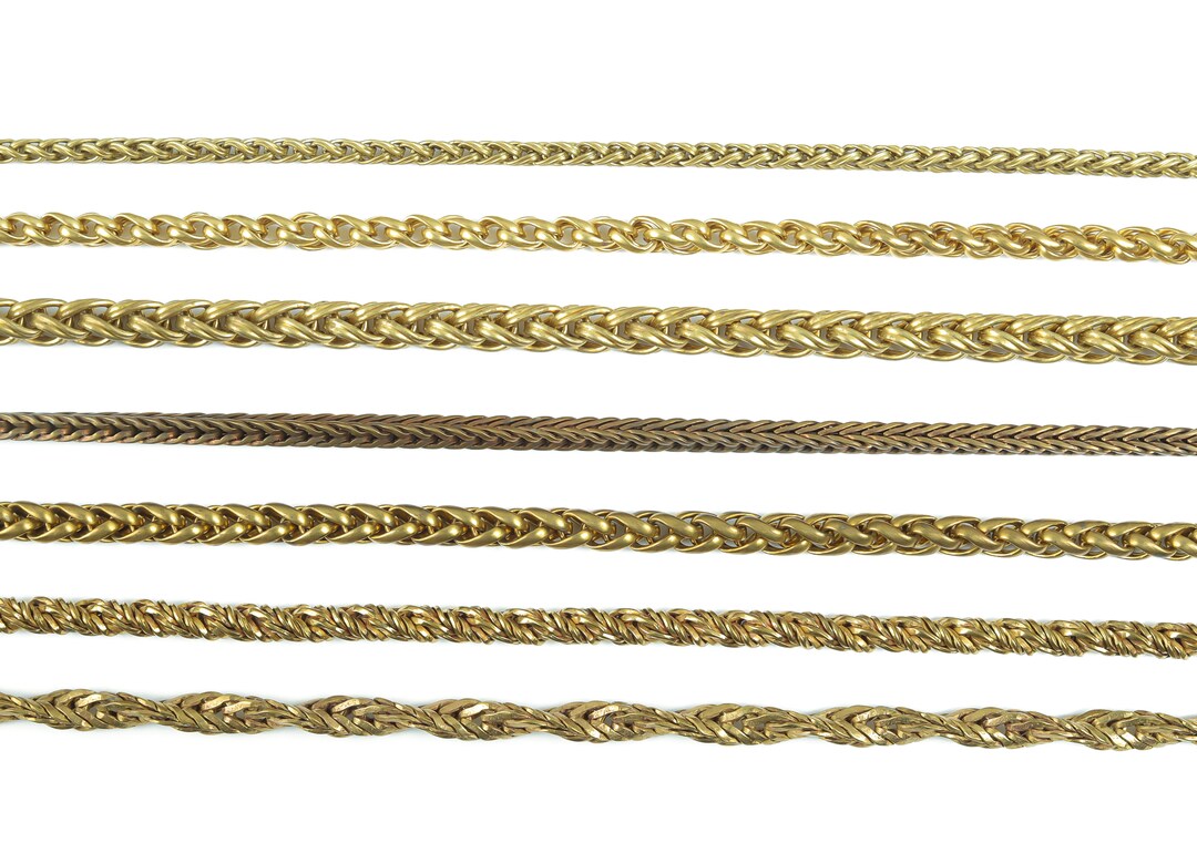 Rope Chain - Link Rope Chain - Brass Rope Chain - Unsoldered Rope Chain ...