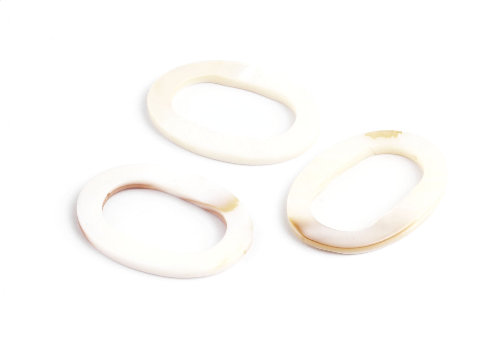 Mussel Shell Paillettes - Seashell Supply - Shell Earrings-ellipse ...