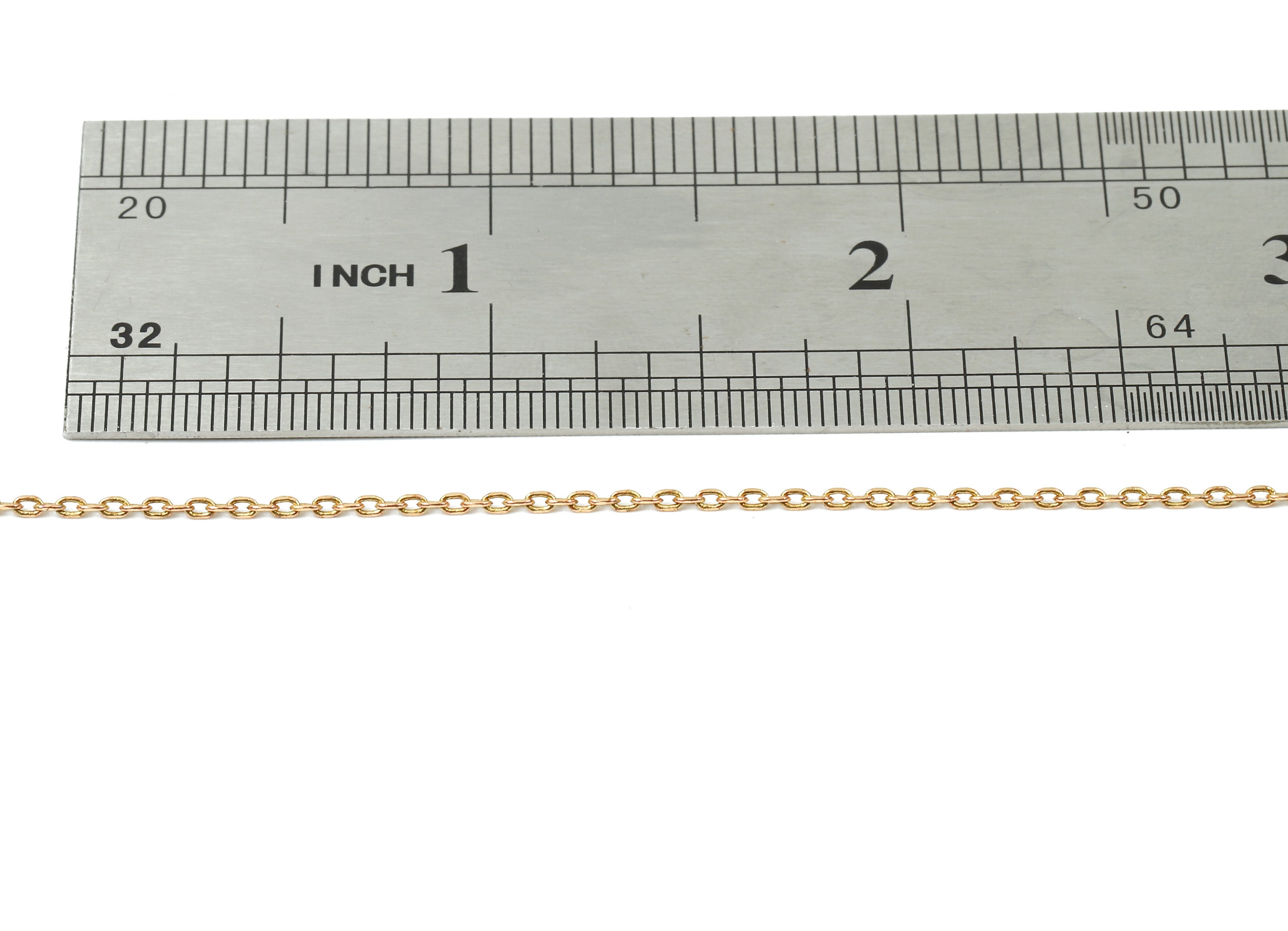 Faceted Soldered Flat Cable Chain Raw Brass Chain Solder - Etsy