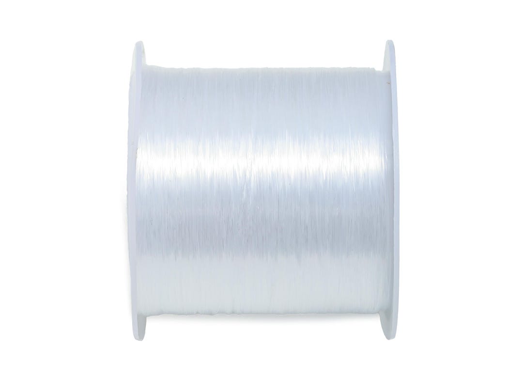 0.2mm Clear Beading Thread - Fishing Line Cord for Crafts 100m/roll ...