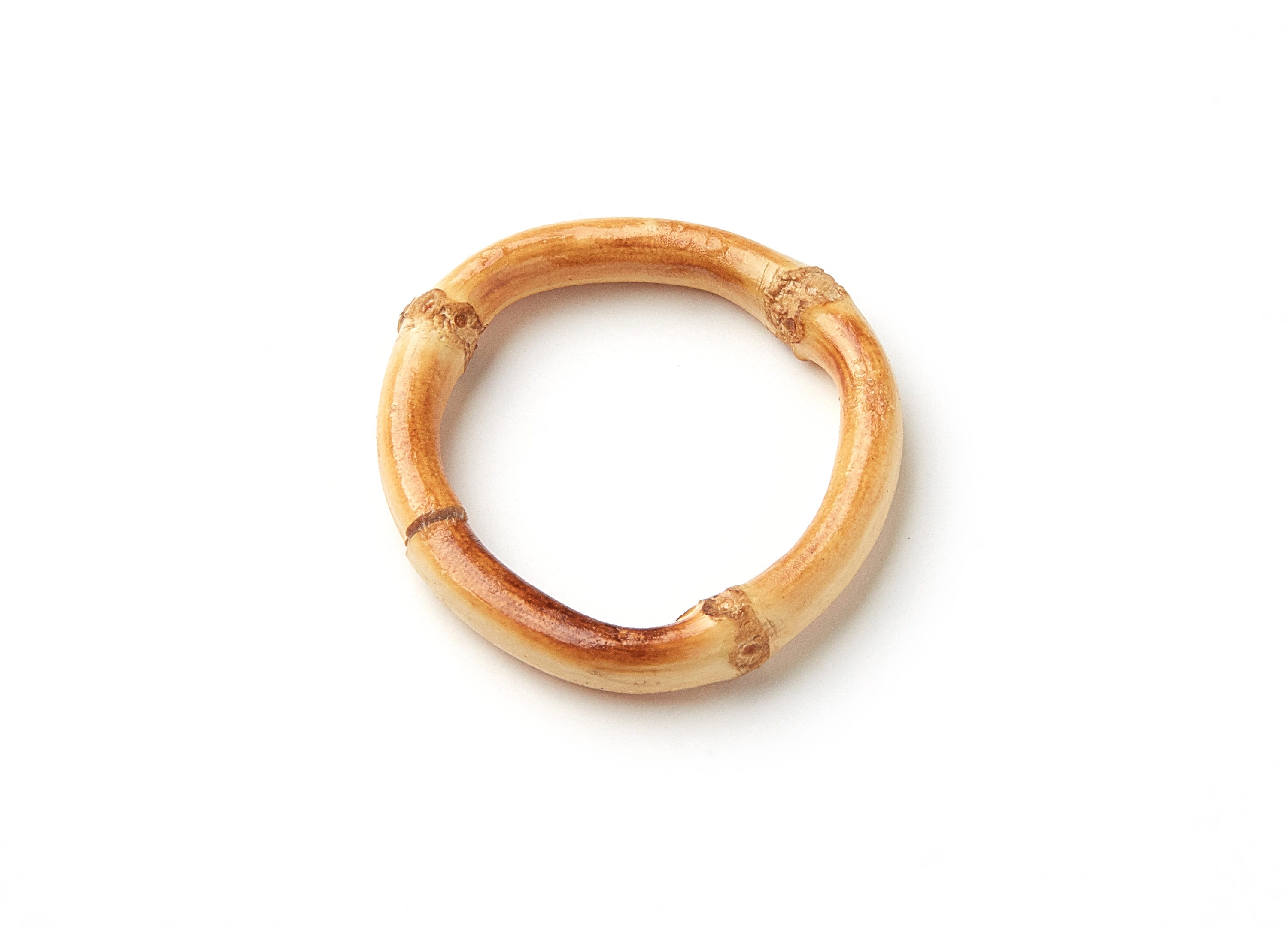 Natural Bamboo Hoop Earrings Cirlce Shaped Bamboo Pendant - Etsy