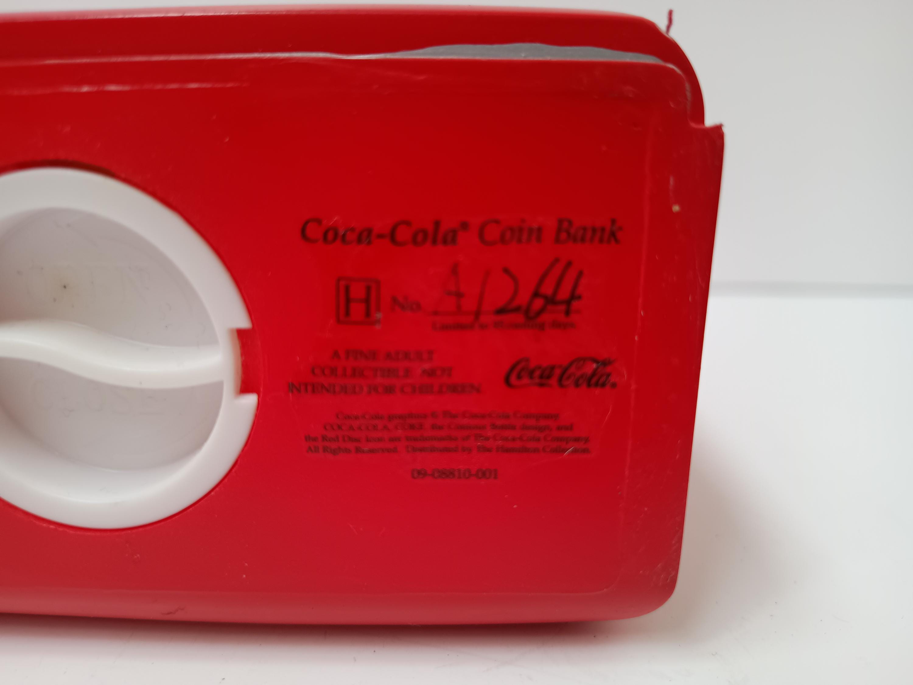 Coca Cola Vending Machine Coin Bank,1950'style Original Nr Ar/264 - Etsy UK