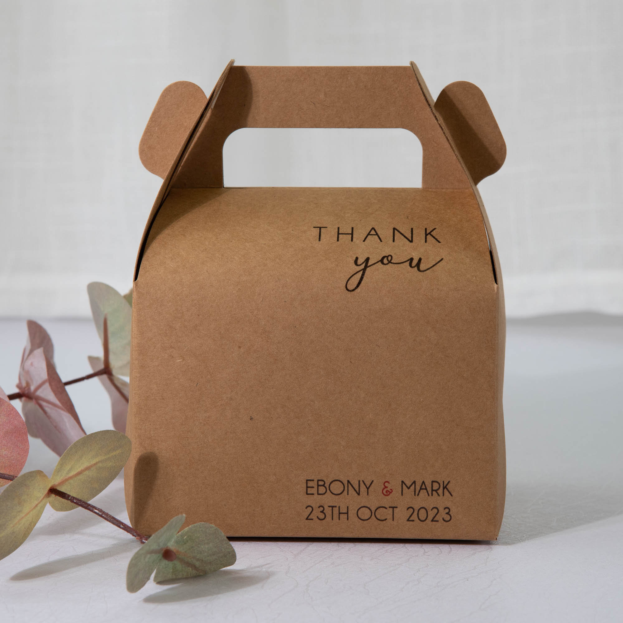 Personalised Favour Box Wedding Cake Box for Guest Gift and - Etsy ...