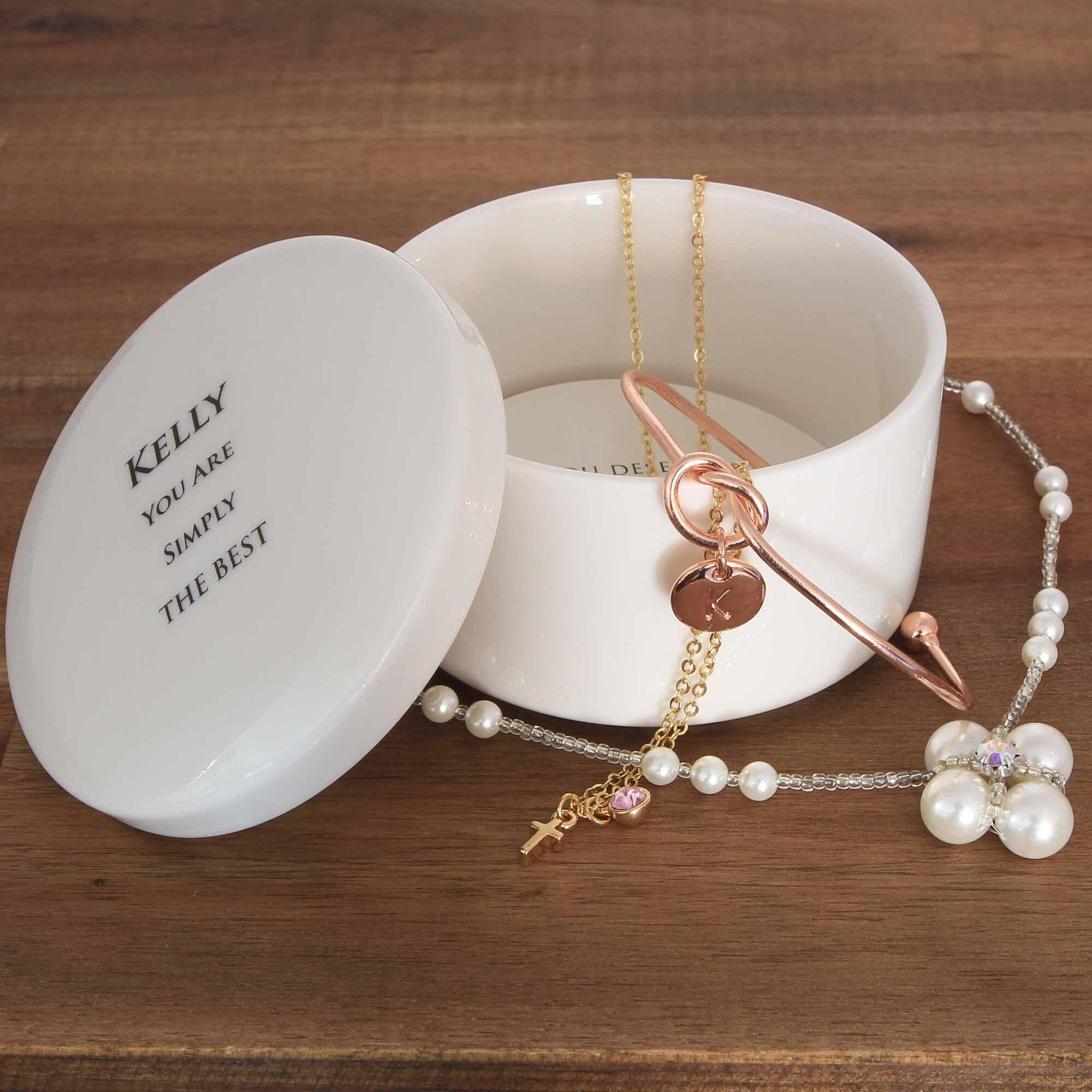 Personalised Round Keepsake box Custom Keepsake Box | Etsy