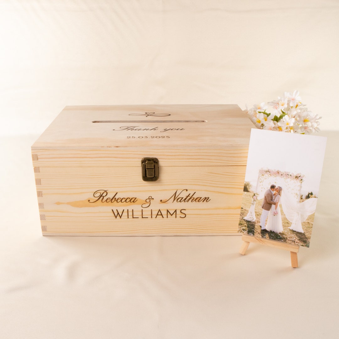 Wooden Wishing Well Box Tailored for Weddings. Complete With Its ...
