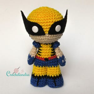 PDF: Deadpool & Wolverine Inspired Amigurumi Doll - Crochet Pattern by ...