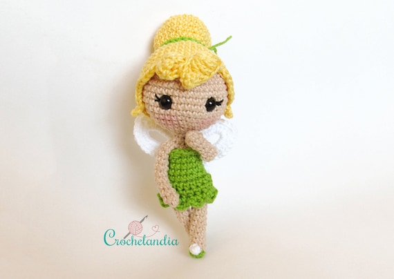 PDF: Tinker Bell Inspired Amigurumi Doll Crochet Pattern by - Etsy