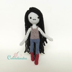 PDF: Marceline and Bubblegum Inspired Amigurumi Dolls Crochet Pattern ...