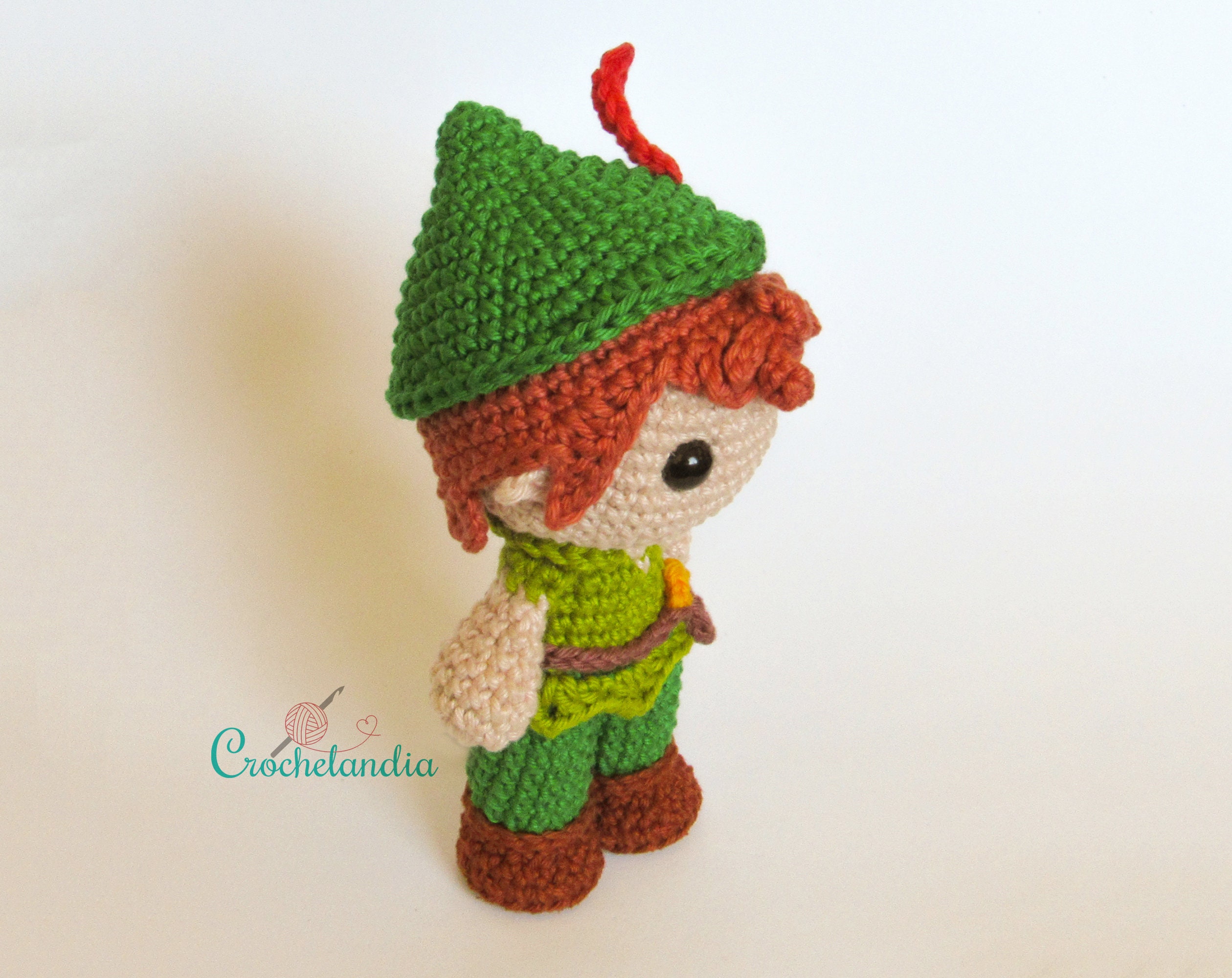 PDF: Toy Art Peter Pan Inspired - Crochet Pattern by Crochelandia - Etsy