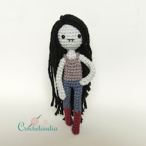 PDF: Marceline and Bubblegum Inspired Amigurumi Dolls Crochet Pattern ...
