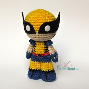 PDF: Deadpool & Wolverine Inspired Amigurumi Doll - Crochet Pattern by ...