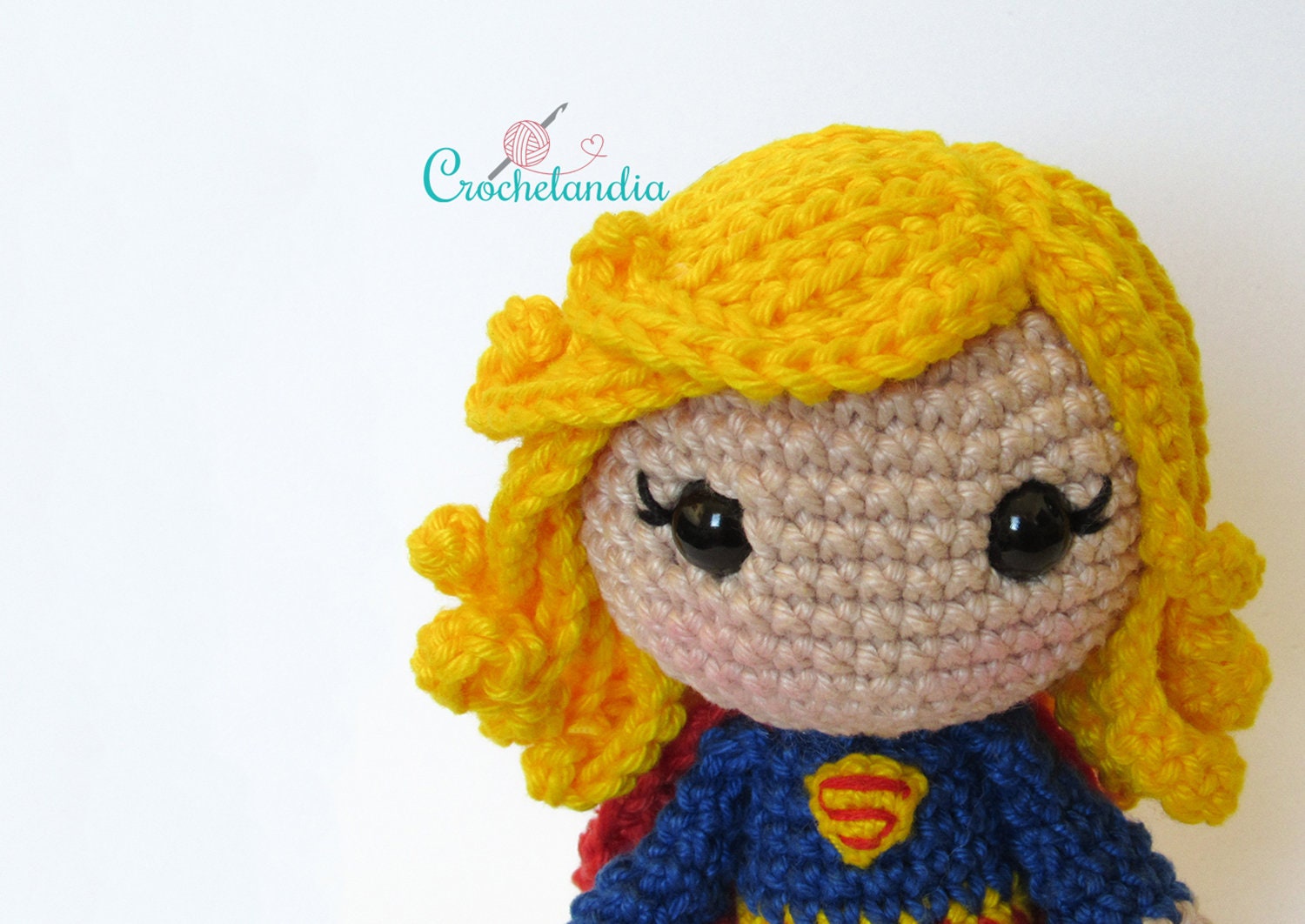 PDF: Toy Art Amigurumi Supergirl Inspired Crochet Pattern by | Etsy