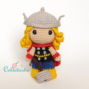 PDF: Toy Art Amigurumi Thor Classic Inspired - Crochet Pattern by ...
