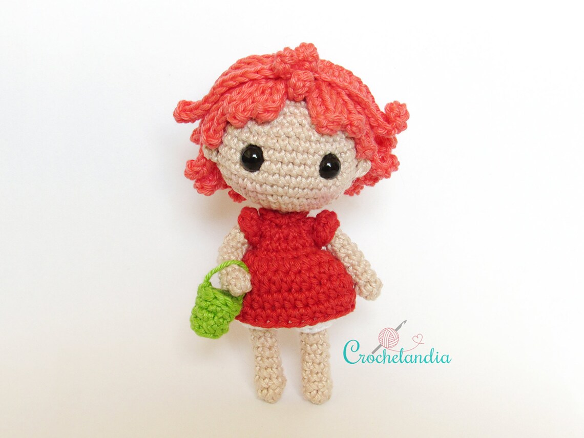 PDF: Ponyo & Sosuke Amigurumi Crochet Pattern by | Etsy