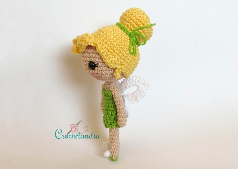 PDF: Tinker Bell Inspired Amigurumi Doll Crochet Pattern by | Etsy