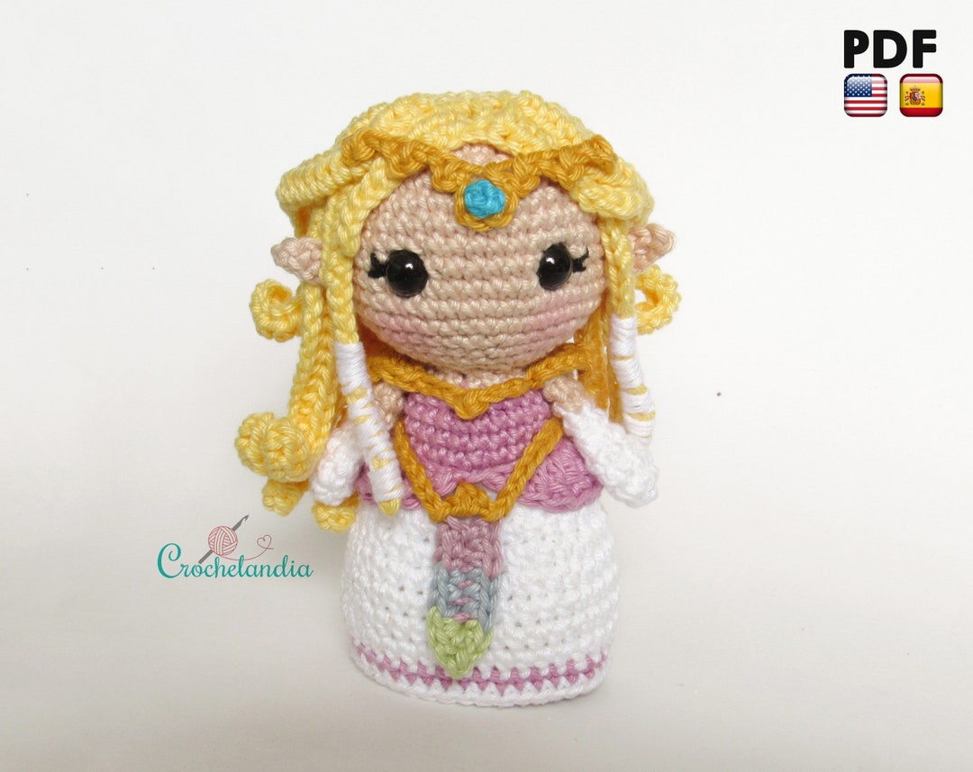 PDF: Zelda Inspired Amigurumi Doll Crochet Pattern by - Etsy
