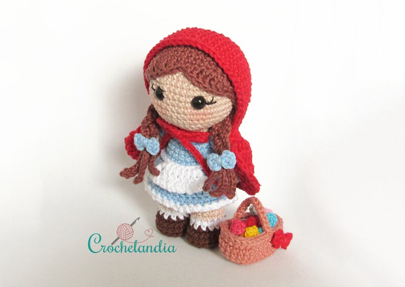 PDF: Little Red Riding Hood Amigurumi Doll - Crochet Pattern by ...