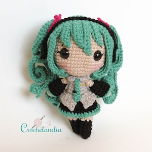 PDF: Hatsune Miku Inspired Amigurumi Doll - Crochet Pattern by ...