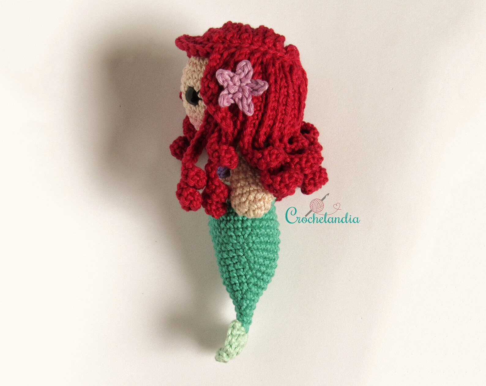 PDF: Ariel Mermaid Inspired Amigurumi Doll Crochet Pattern - Etsy