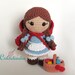 PDF: Little Red Riding Hood Amigurumi Doll - Crochet Pattern by ...