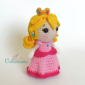 PDF: Princess Peach, Mario and Luigi Inspired - Crochet Pattern by ...