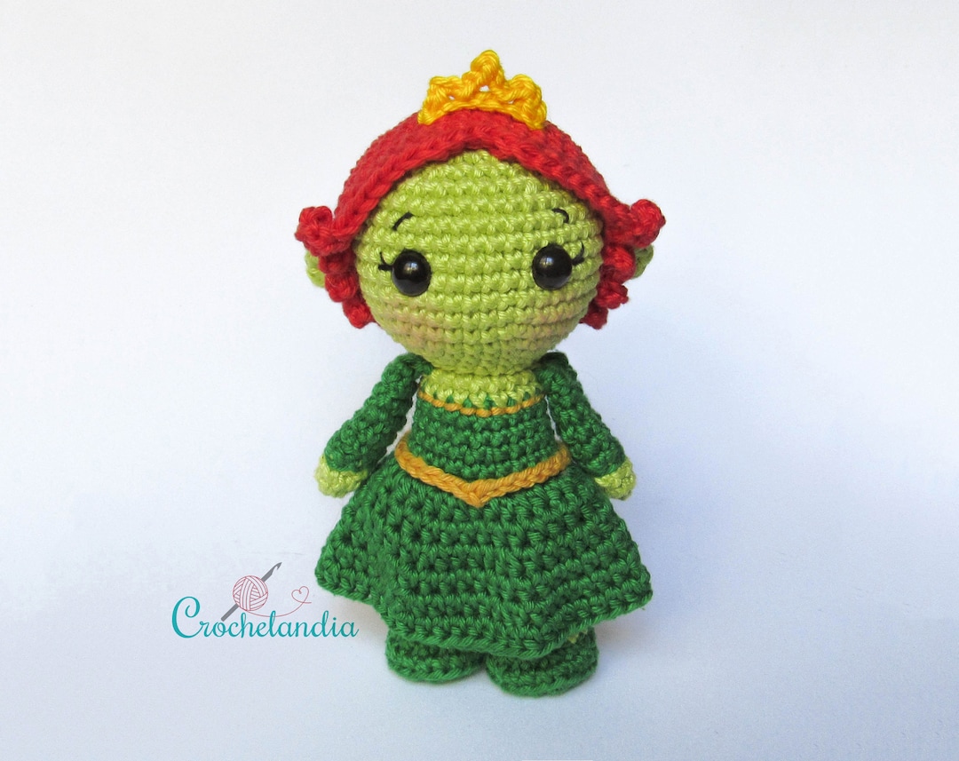 PDF: Fiona Inspired Amigurumi Doll - Crochet Pattern by Crochelandia - Etsy
