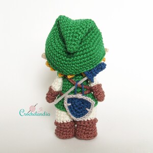 PDF: Link Inspired Amigurumi Doll - Crochet Pattern by Crochelandia - Etsy