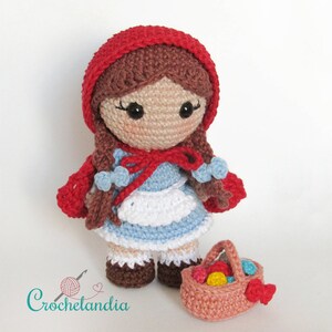 PDF: Little Red Riding Hood Amigurumi Doll - Crochet Pattern by ...