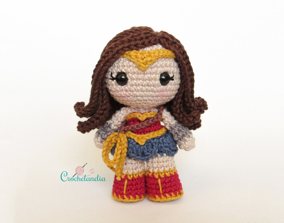 PDF: Toy Art Amigurumi Wonder Woman Inspired - Crochet Pattern by ...