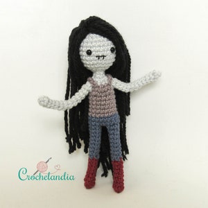 PDF: Marceline and Bubblegum Inspired Amigurumi Dolls Crochet Pattern ...