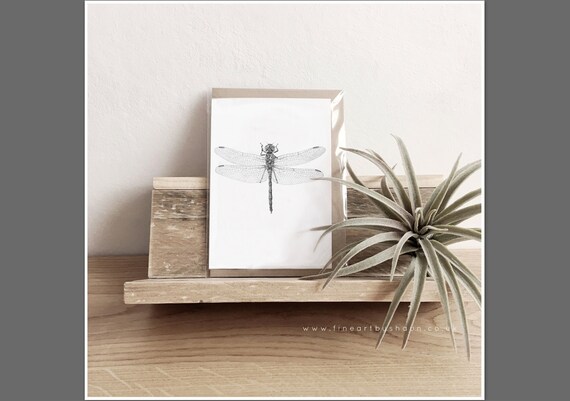 Dragonfly Birthday Greeting Card | Etsy