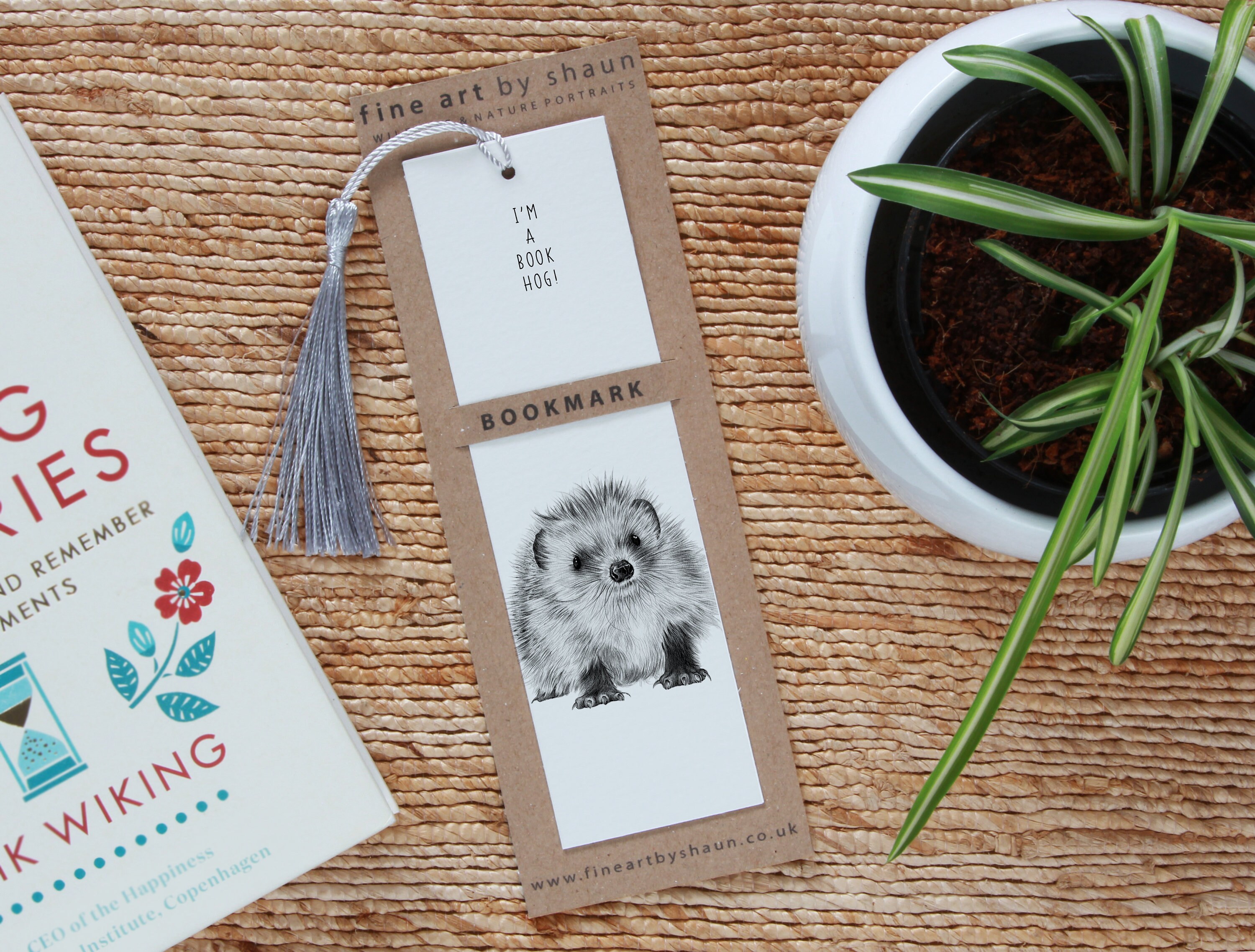 Personalised Hedgehog Bookmark Animal Book Lover - Etsy UK
