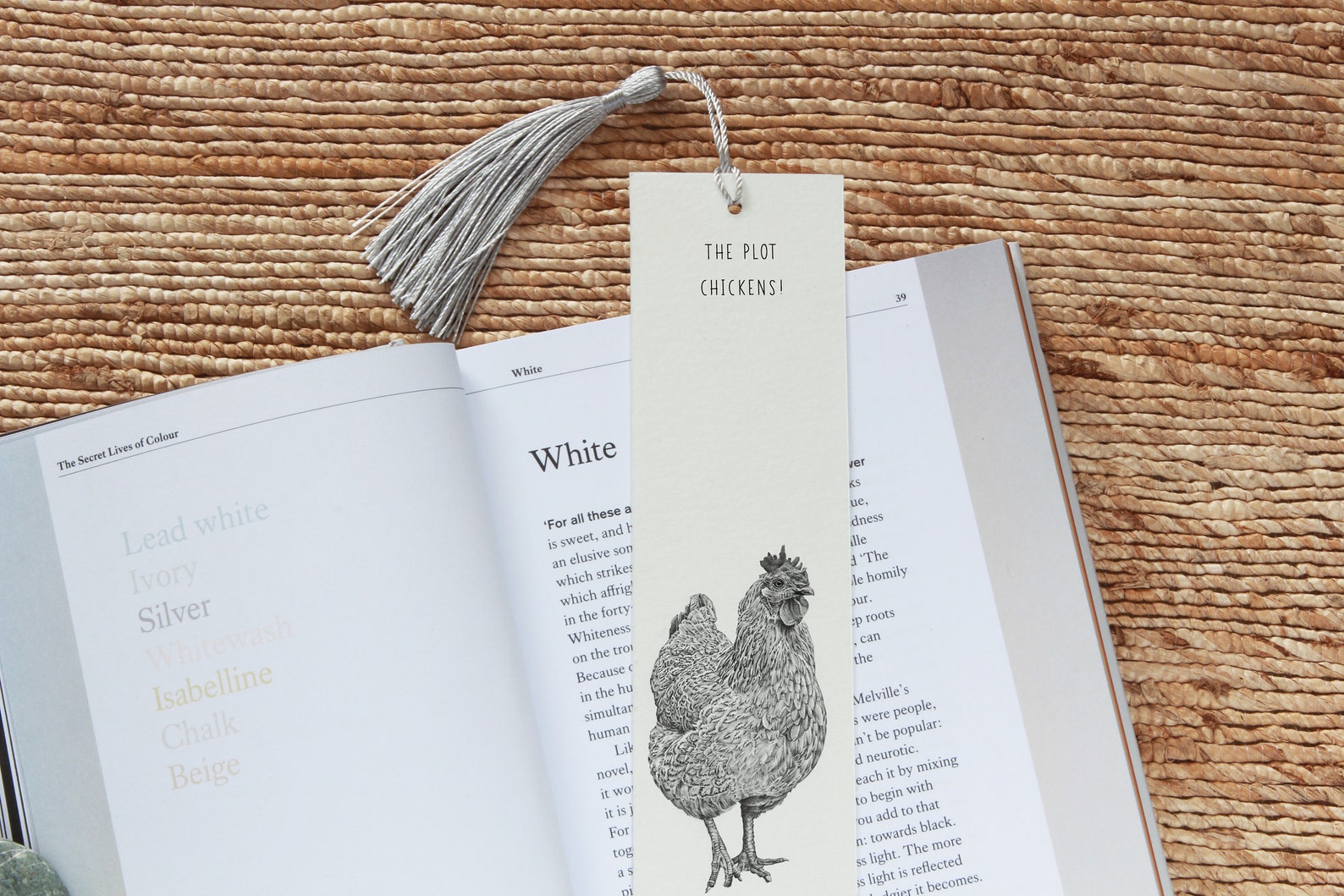 Personalised Chicken Hen Bookmark Bird Book Lover - Etsy