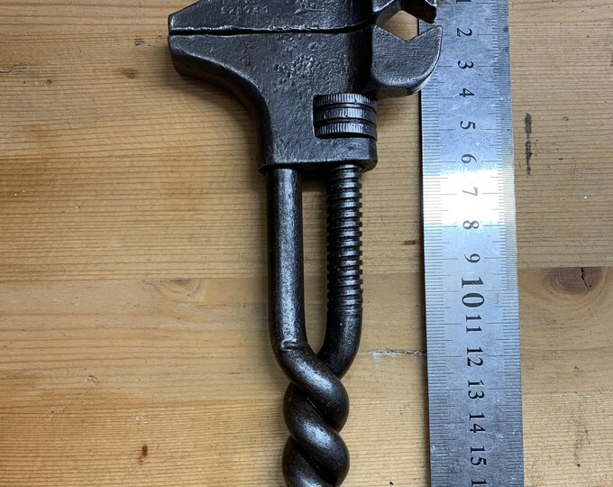 Twisted Handle Adjustable Wrench Vintage Tool - Etsy