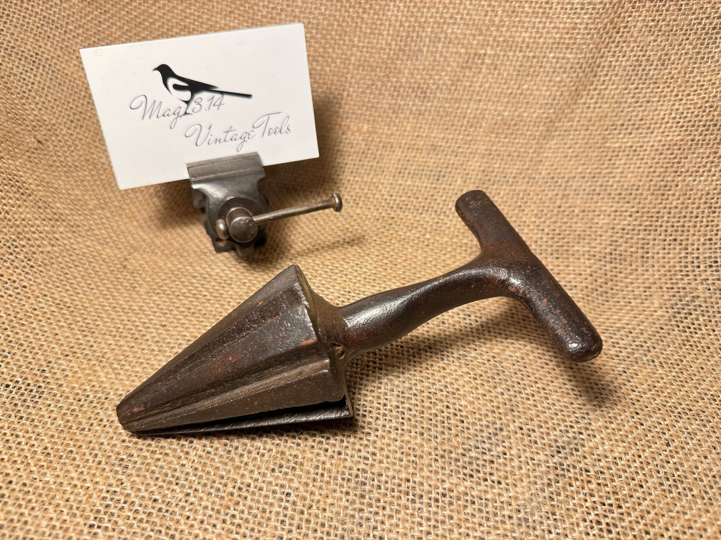 Vintage Cast Iron T-handle Pipe Ream De-burring Tool - Etsy