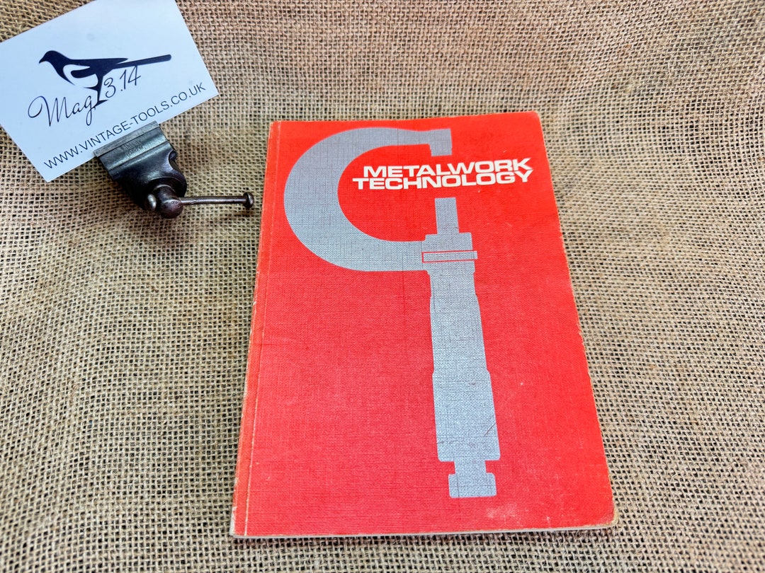 1977 Metalwork Technology School Book - Etsy