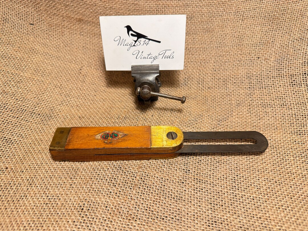 Vintage Woodworking GTL Sliding Bevel - Etsy