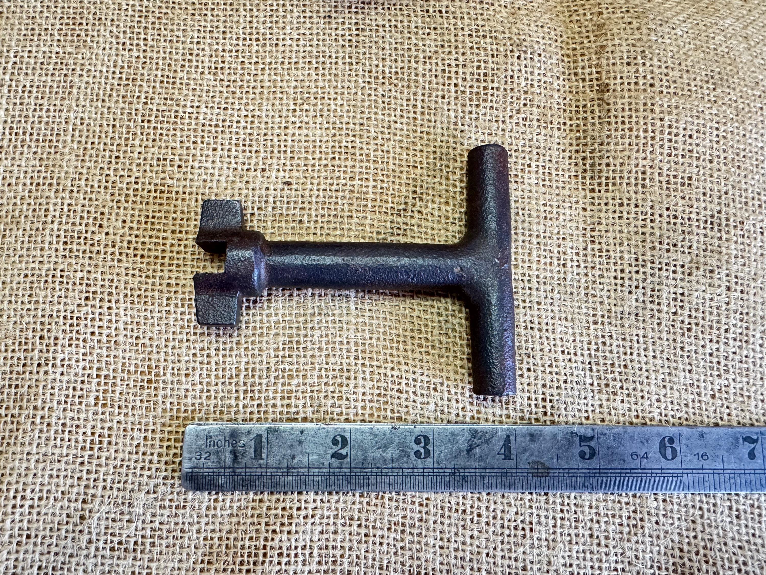Cast Iron Manhole Cover Lift & Lock Key - Etsy