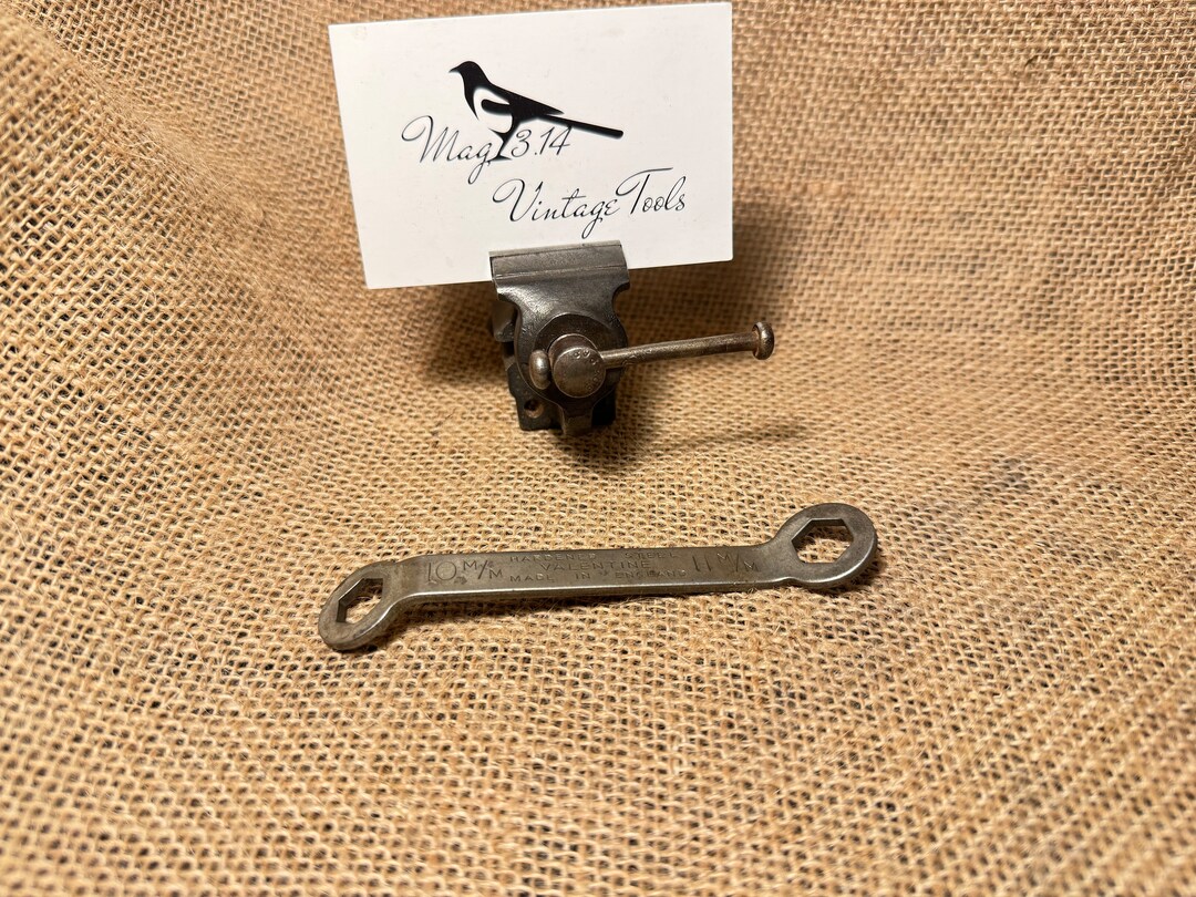 Valentine Cranked Ring Spanner 10mm & 11mm - Etsy